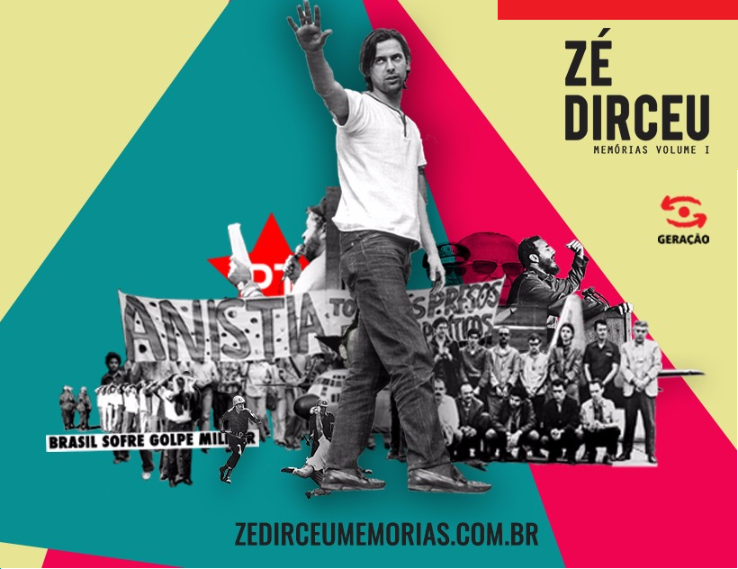 Zé Dirceu lança livro, em Recife, na sede do Sindicato dos Bancários